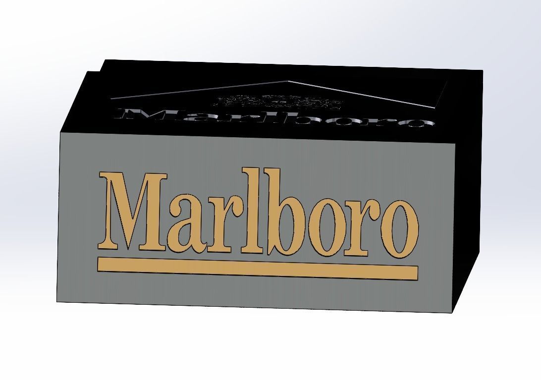 Cigarette Box 3D model | CGTrader