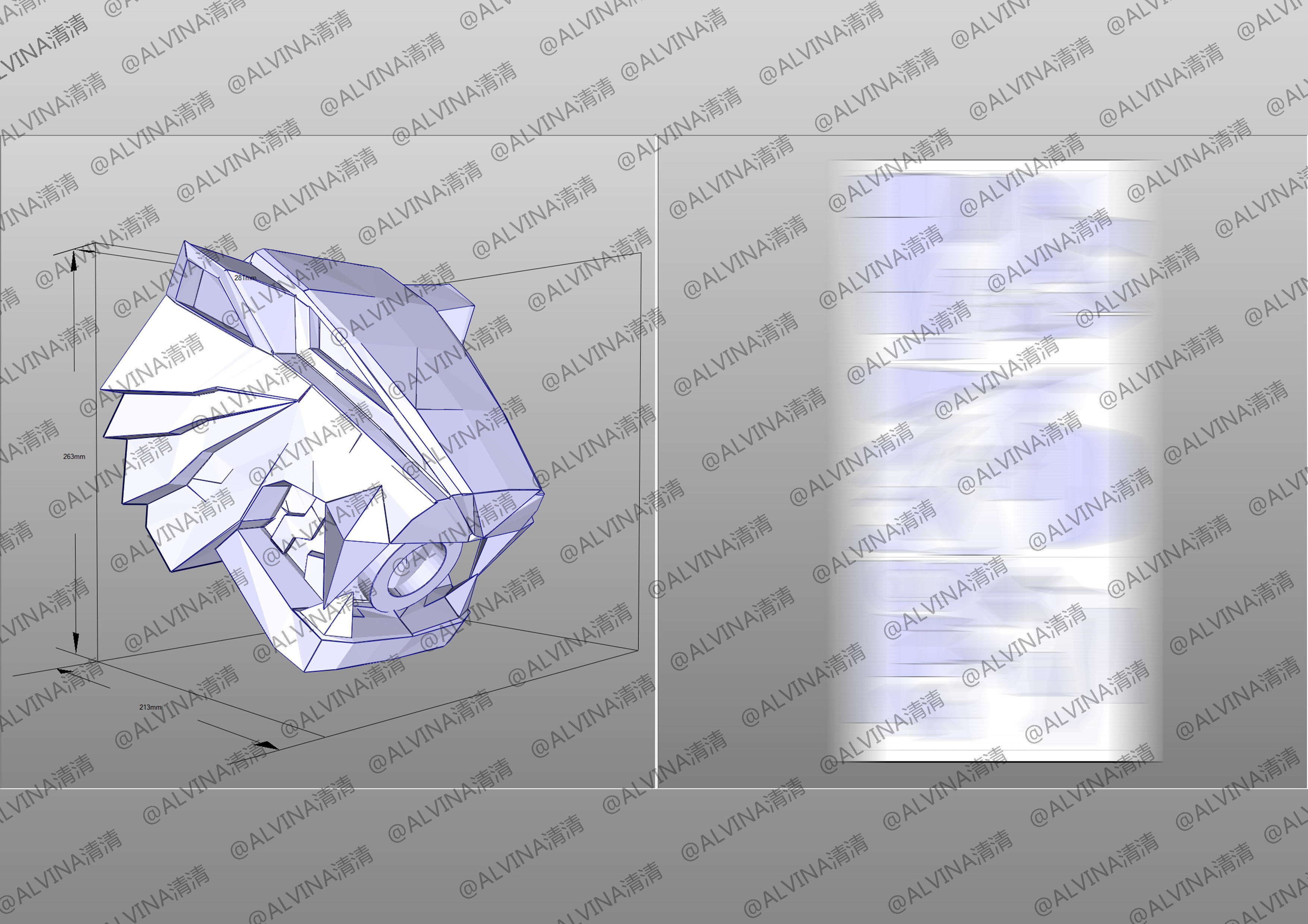 3D model Armor Hero Ultimate Emperor Chivalry - Cosplay Pepakura Foam ...