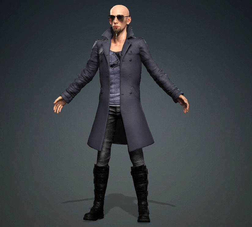 Mafia Gangster Rigged 3D Model 3D model rigged | CGTrader