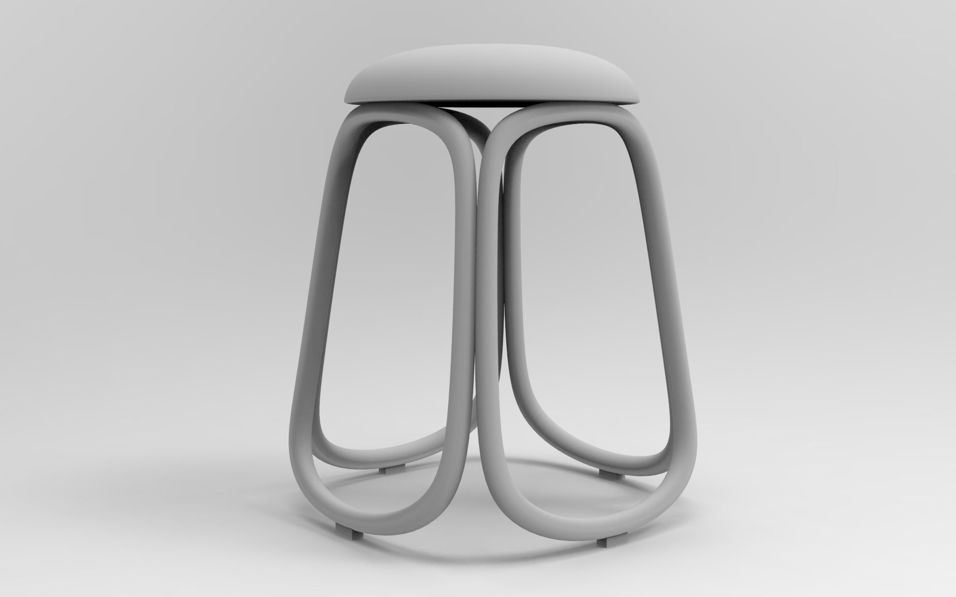3D model Redy Barstool VR / AR / low-poly | CGTrader