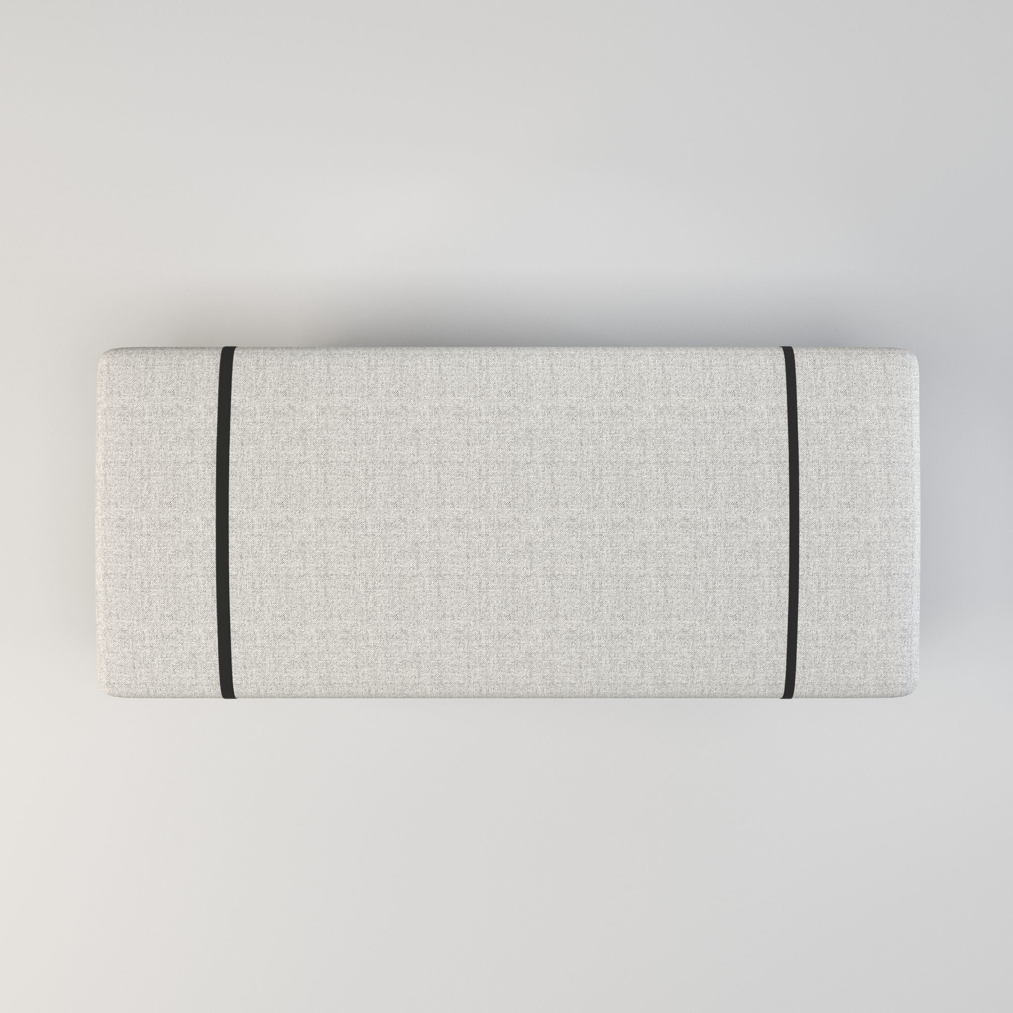 3D model Booker bench - end bench - stool - seat - accent bench VR / AR ...