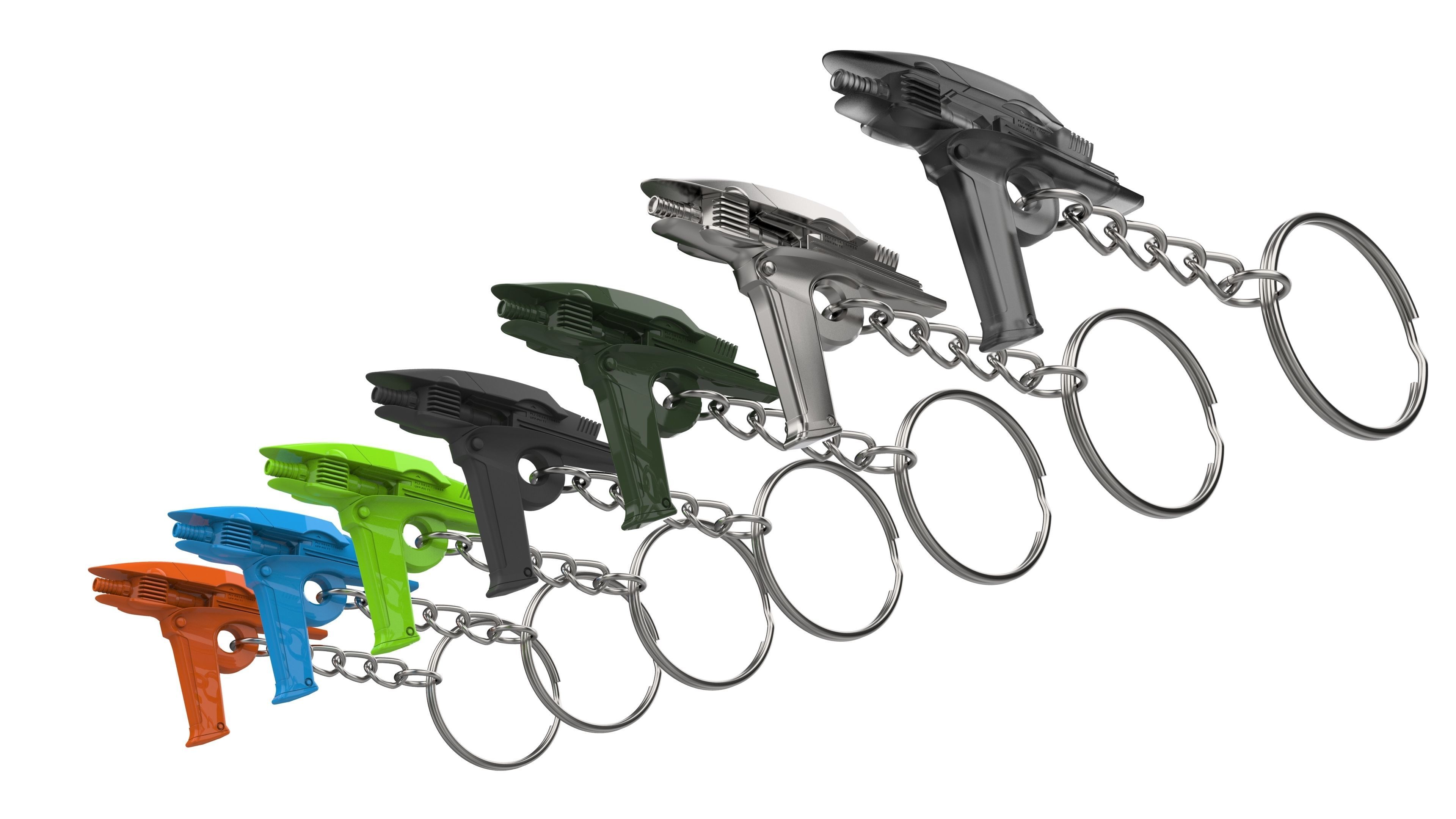 Keychain - Into Darkness Phaser - Star Trek - Printable - STL 3D model ...