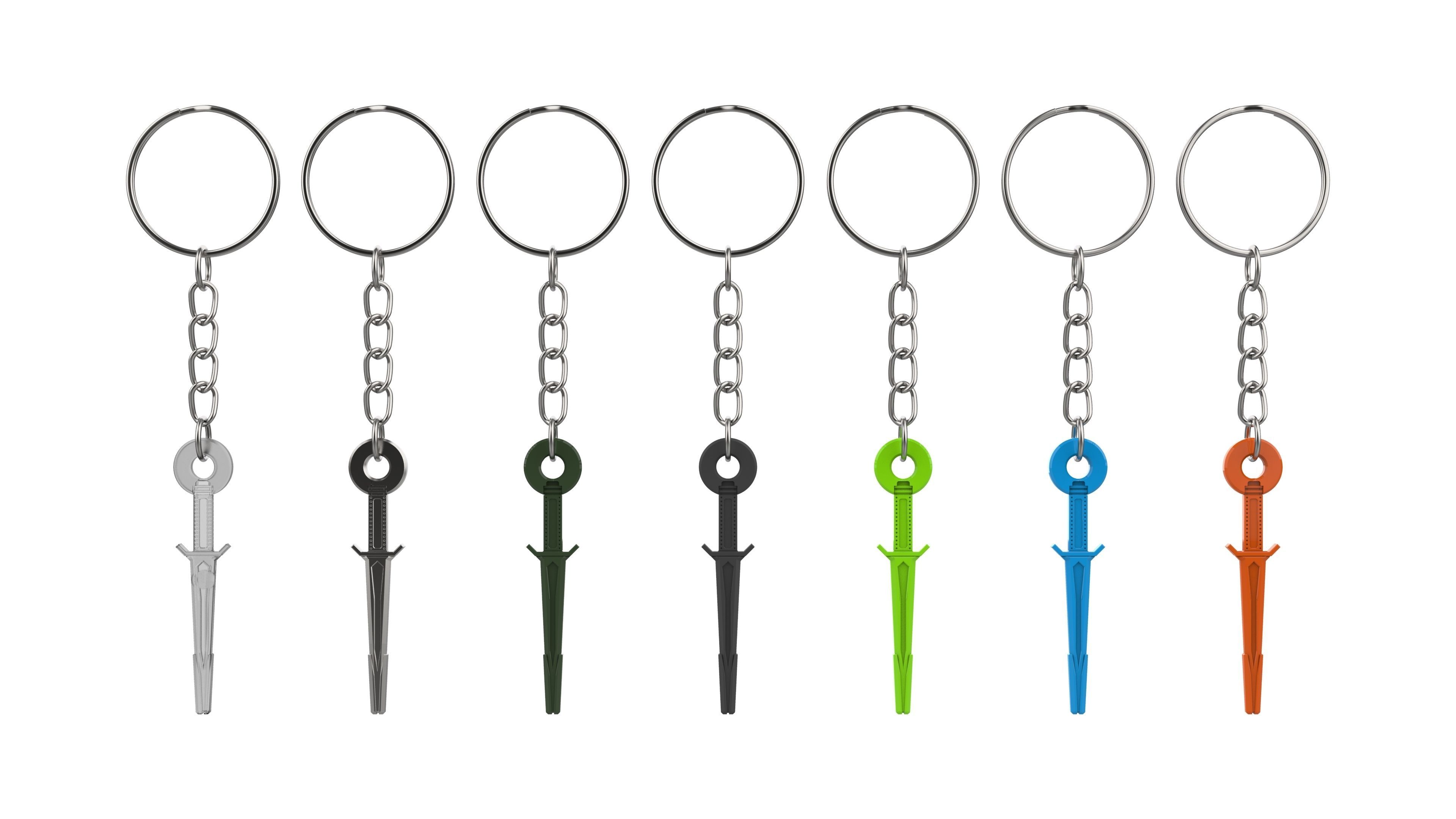 Keychain - Terran Empire Dagger - Star Trek - Printable - STL 3D model ...