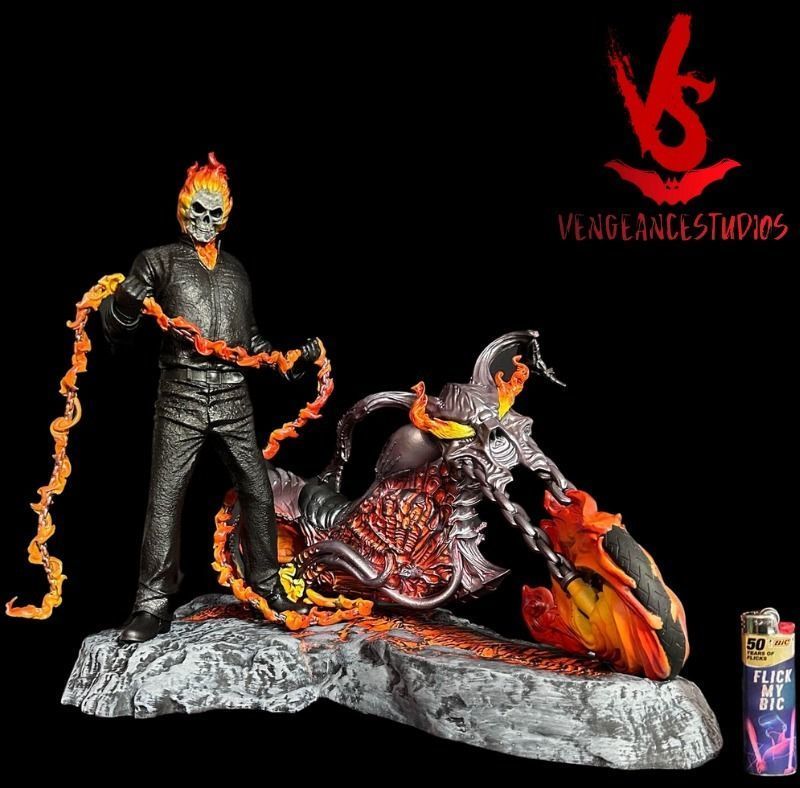 Ghost Rider 3D model 3D printable | CGTrader