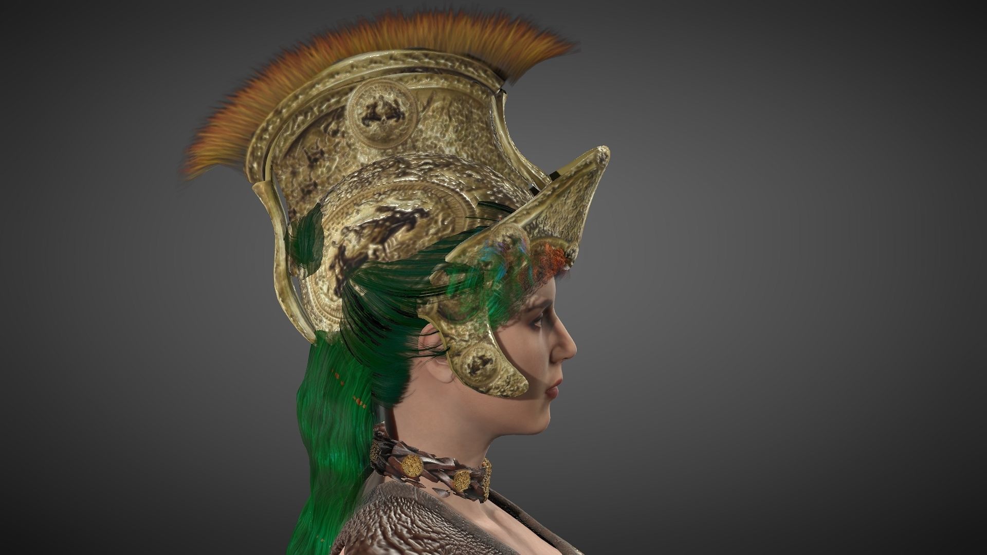 3D model Athena VR / AR / low-poly | CGTrader