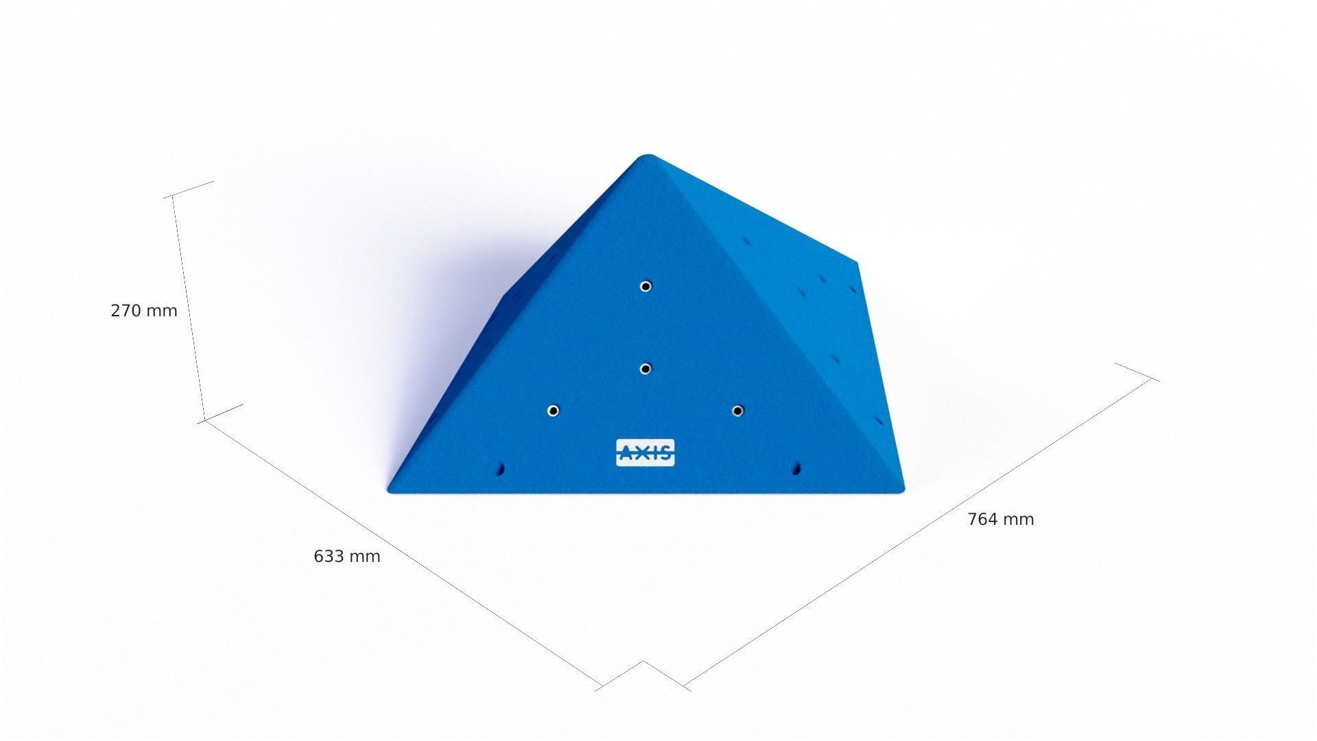 Rock Climbing Boulders - Axis Pyramid 3D model | CGTrader