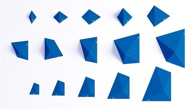 Rock Climbing Boulders - Axis Pyramid 3D model | CGTrader