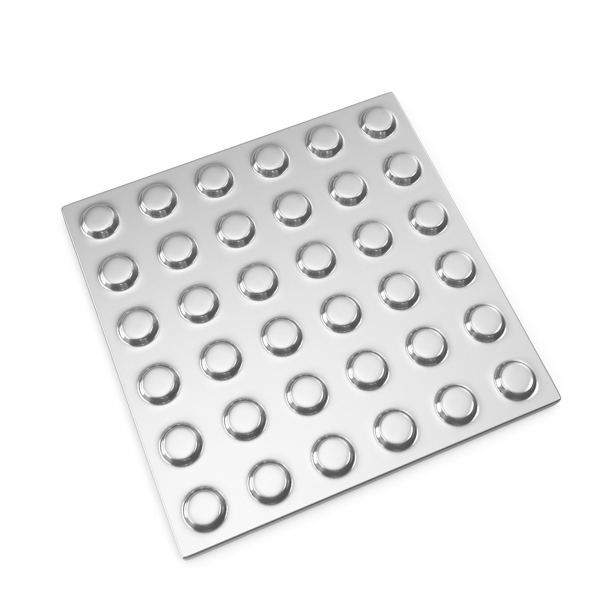 Tactile Pavement Dotted Metal 3D model | CGTrader