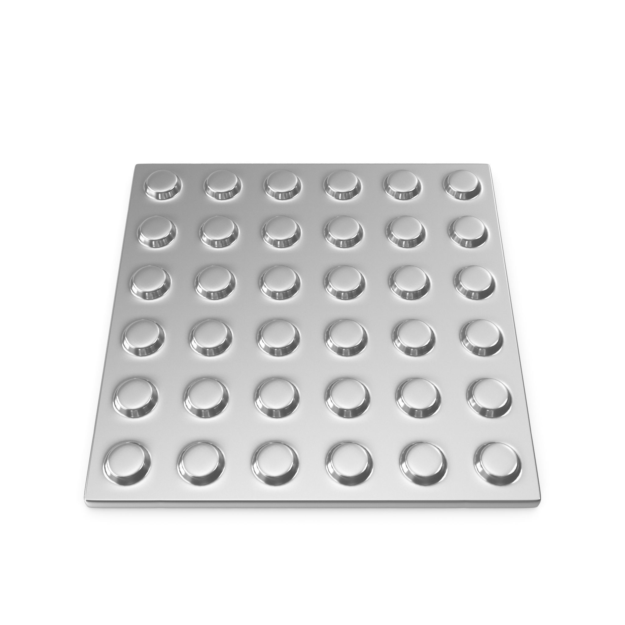 Tactile Pavement Dotted Metal 3D model | CGTrader