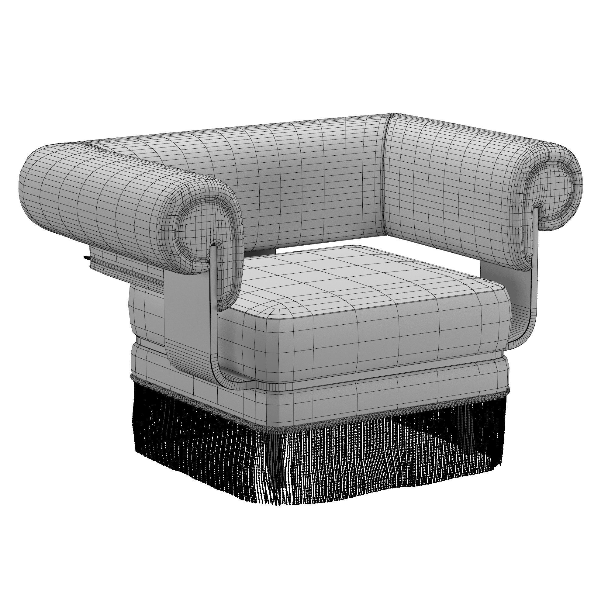 THE MORRIS ARMCHAIR 3D model | CGTrader