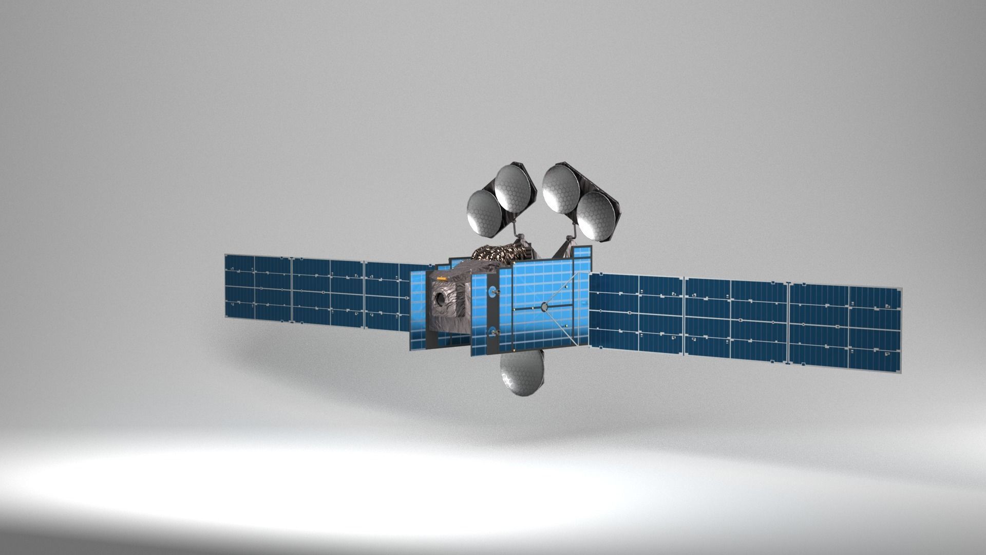 3D model Satellite NASA 4k VR / AR / low-poly | CGTrader