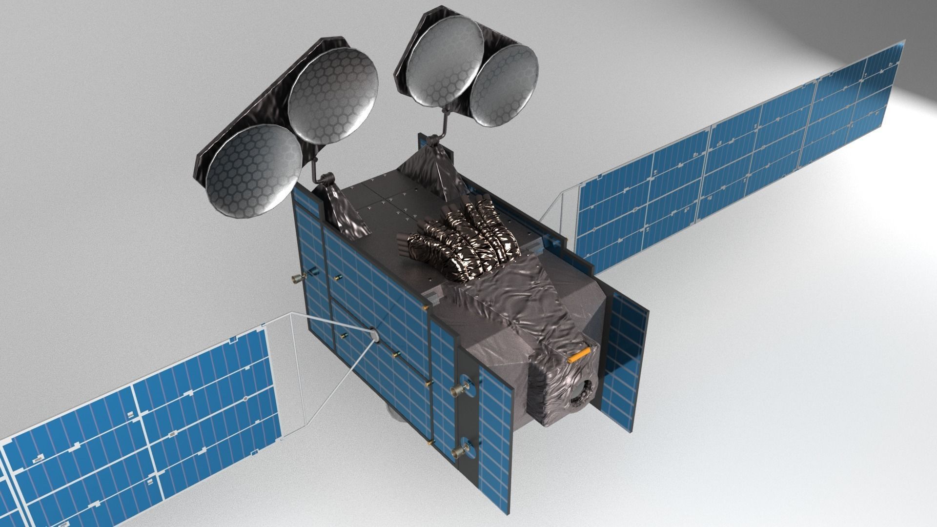 3D model Satellite NASA 4k VR / AR / low-poly | CGTrader