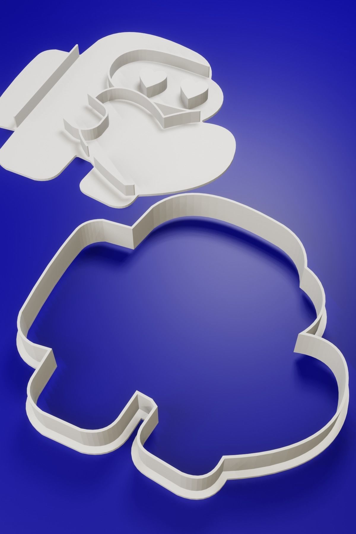 AMONG US HEART MOLD 3D model | CGTrader