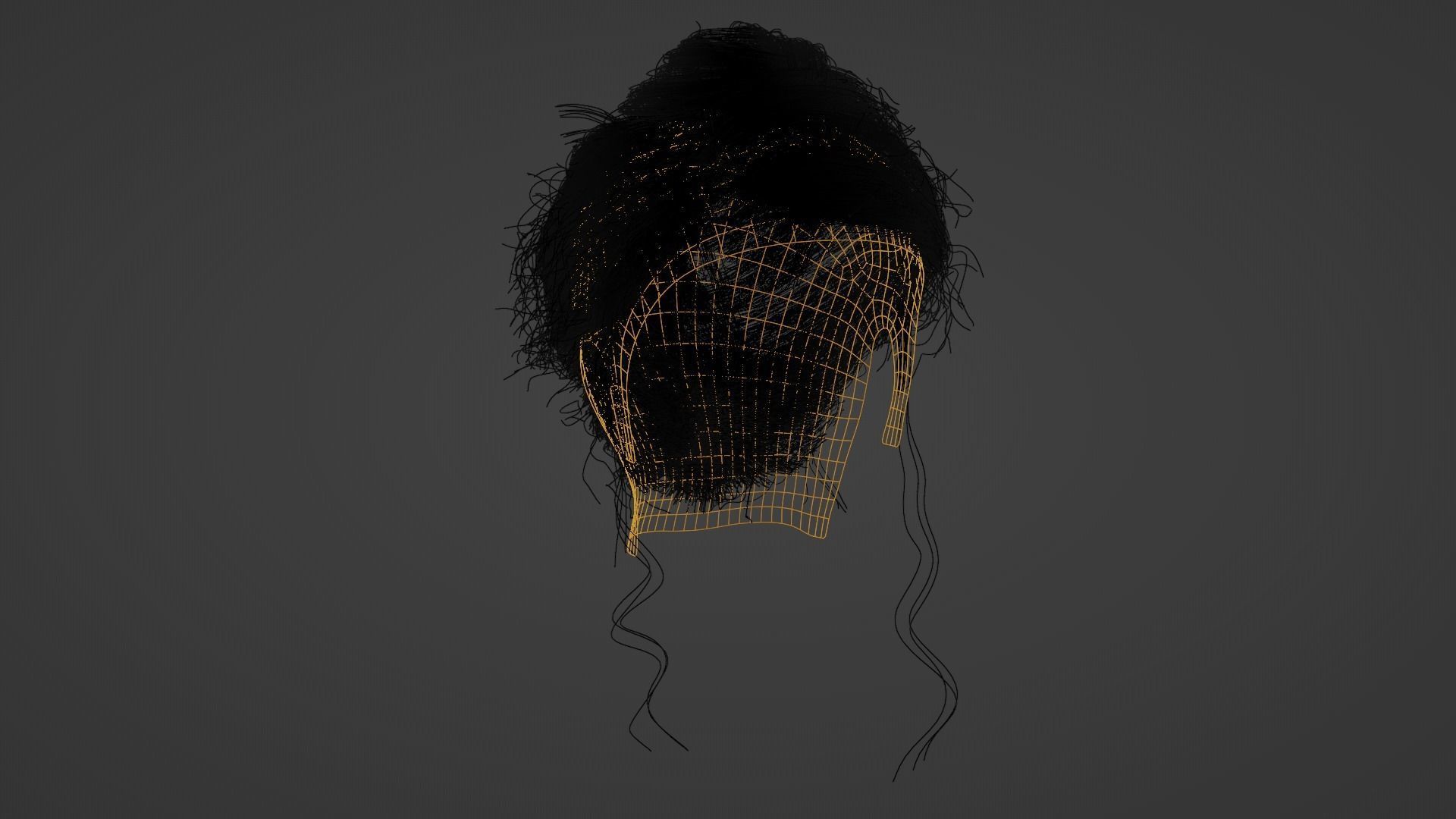 Short Hair 3 - Particle Hair 3D model animated | CGTrader