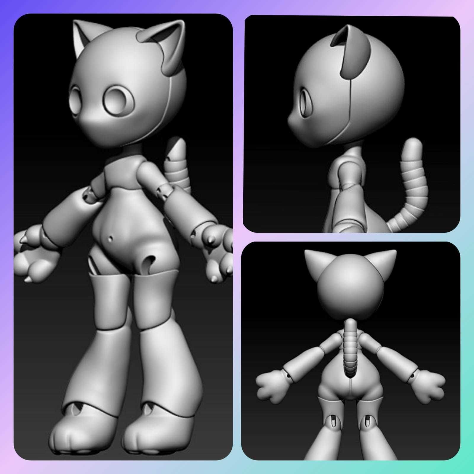 BJD 3D Files - Ashi 3D model 3D printable | CGTrader