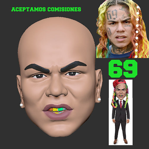 Tekashi 69 3D model | CGTrader