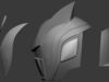 Power Ranger SPD Shadow Helmet 3D model 3D printable | CGTrader