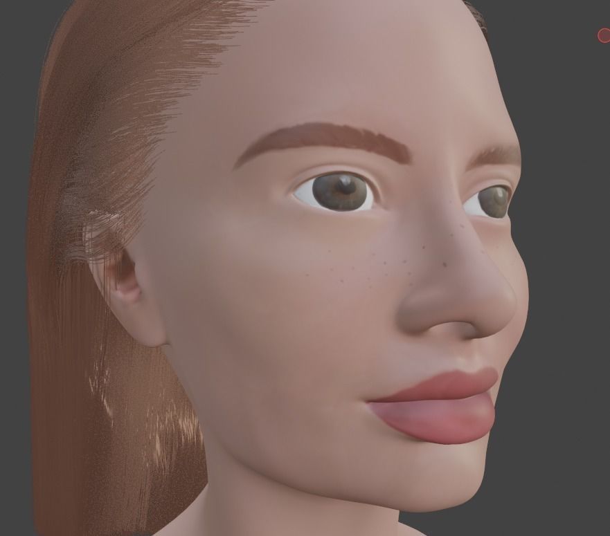 Girl character 3D model | CGTrader