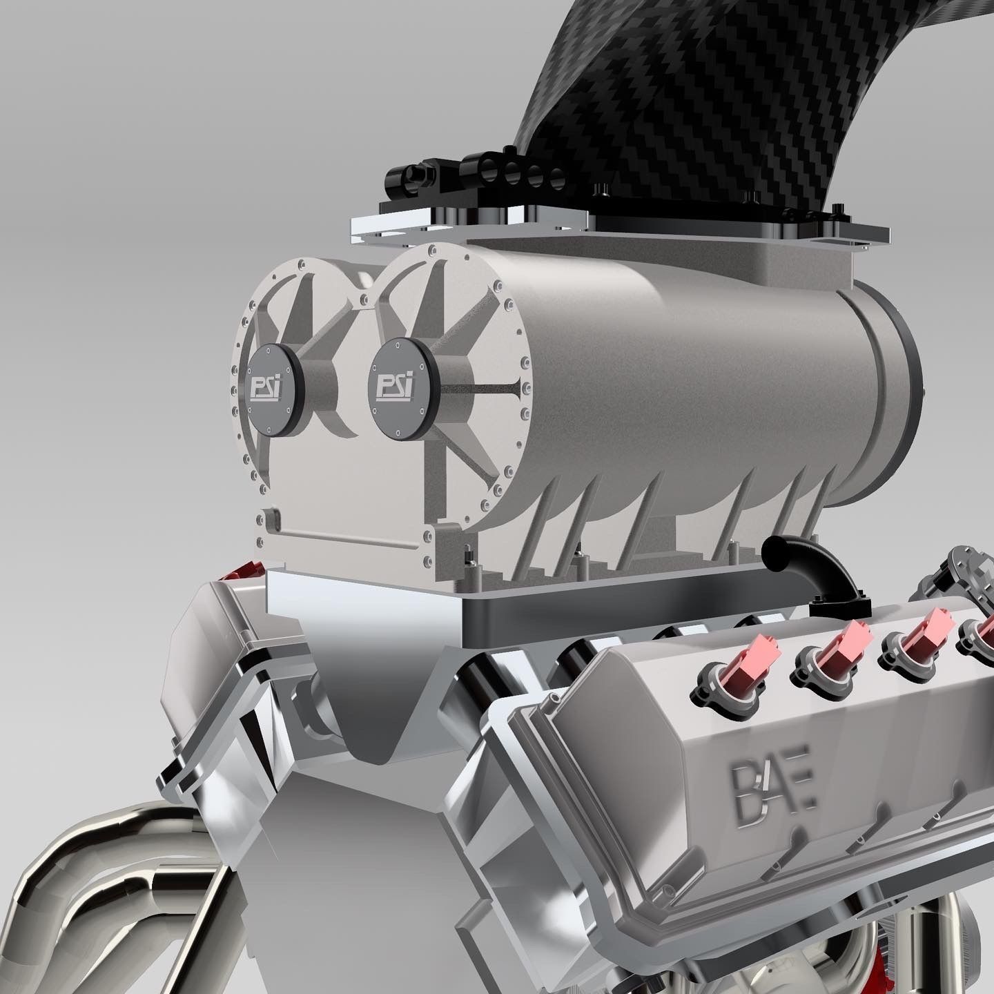 PSI Blown Hemi Gen 2 complete for Promod 3D model 3D printable | CGTrader