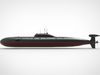 Akula class submarine 3D model | CGTrader