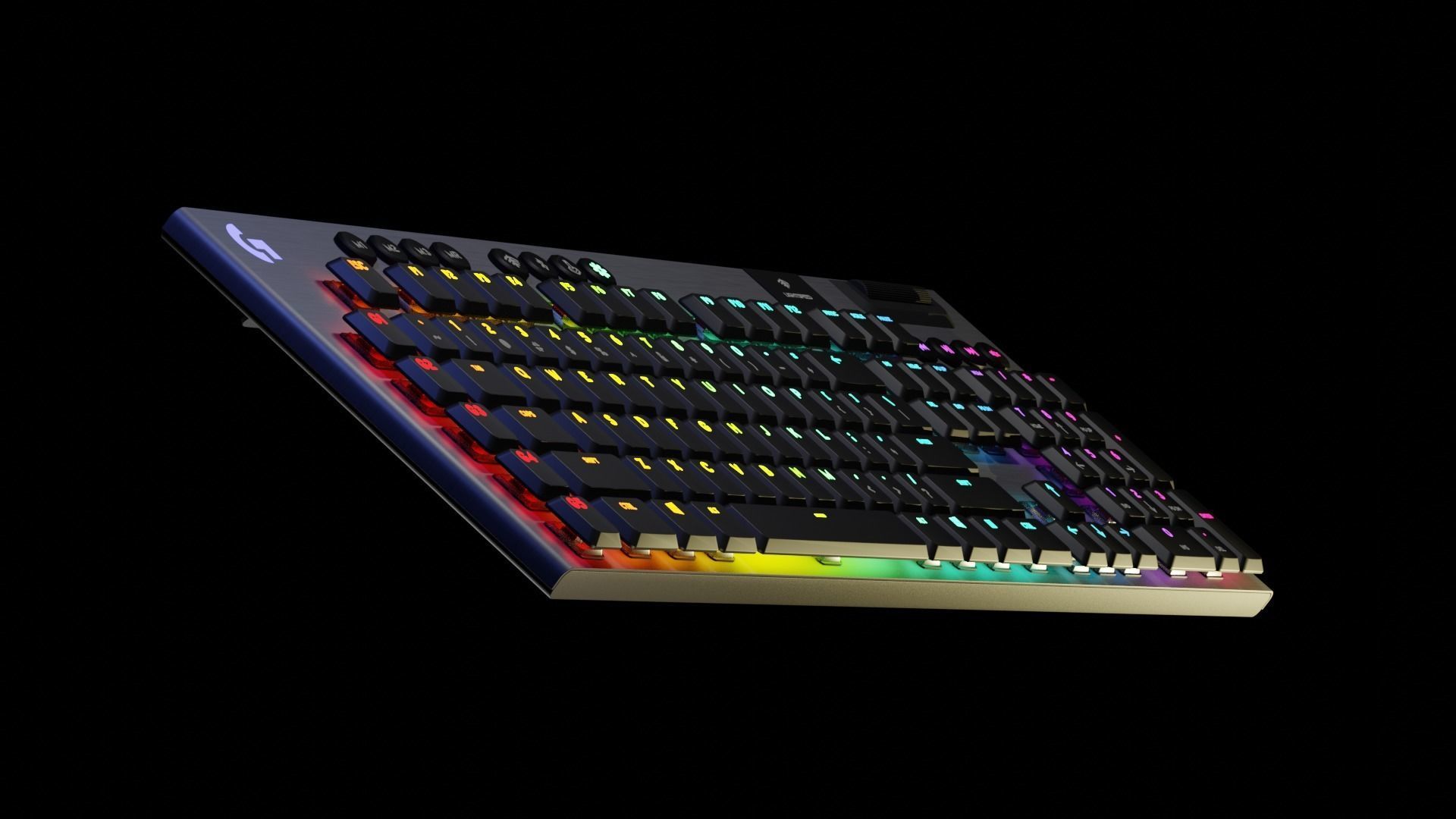 Logitech G915 Wireless Mechanical Keyboard 3D model | CGTrader
