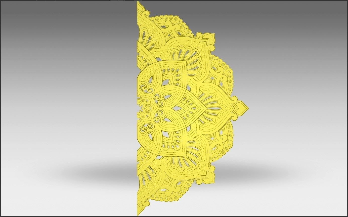 MANDLA ART 3D model | CGTrader