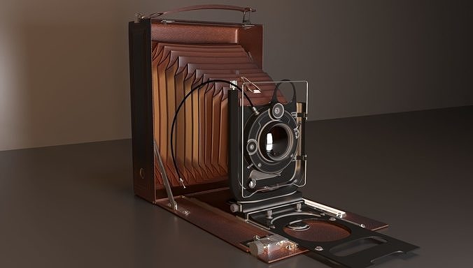 Retro camera 3D model | CGTrader