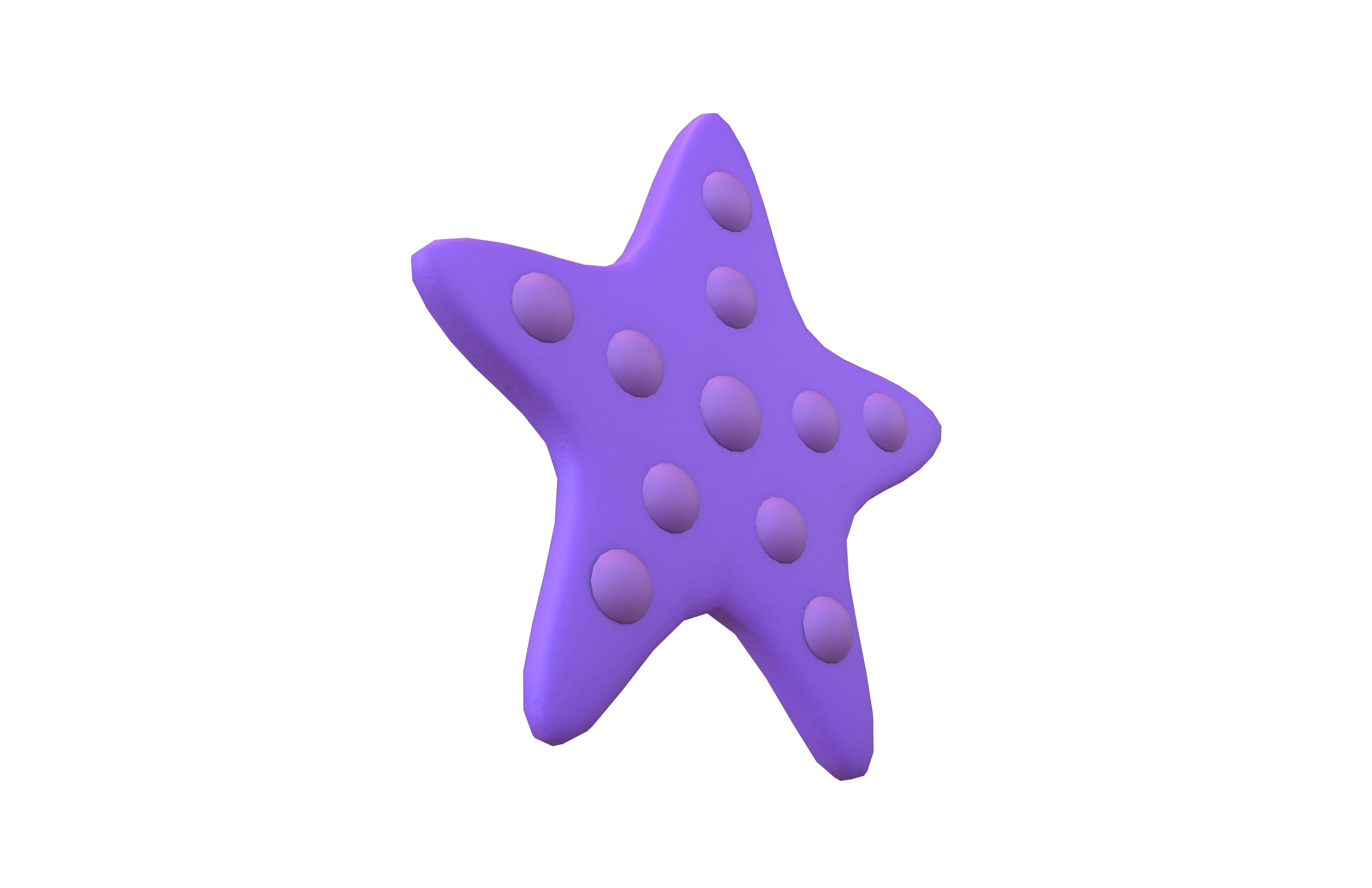 3D model Starfish V1 003 VR / AR / low-poly | CGTrader