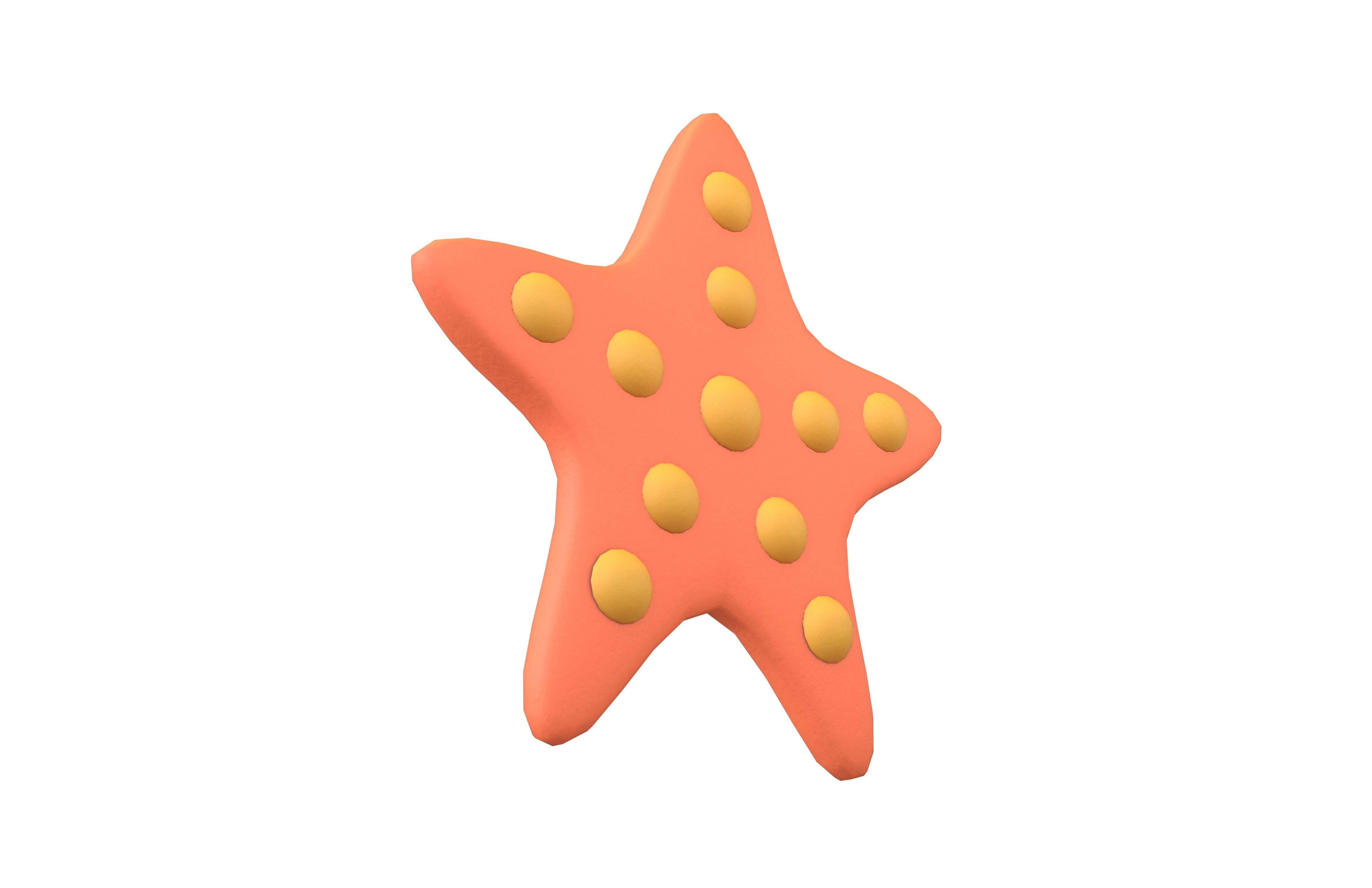 3D model Starfish V1 005 VR / AR / low-poly | CGTrader