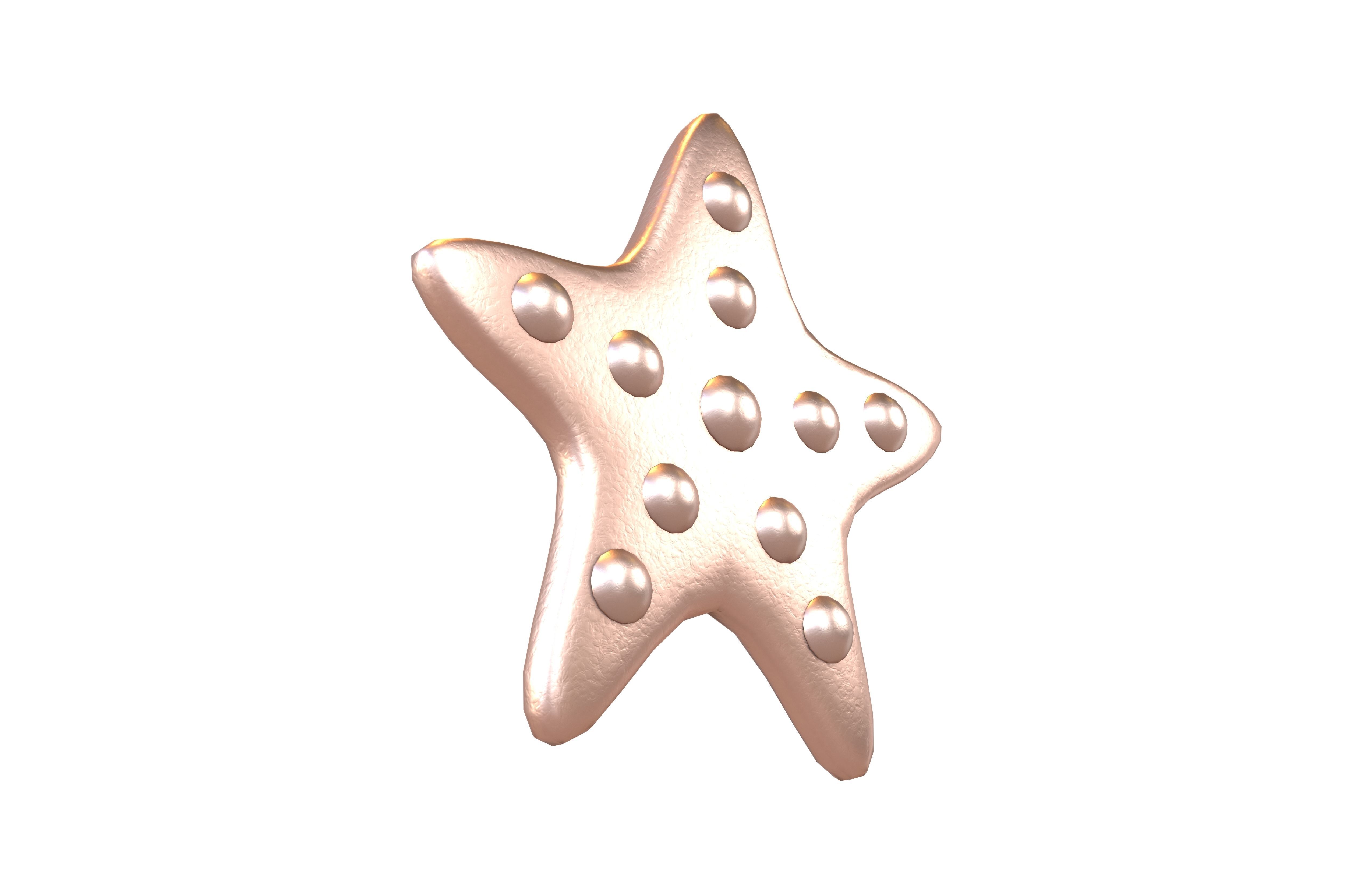 3D model Starfish V1 008 VR / AR / low-poly | CGTrader