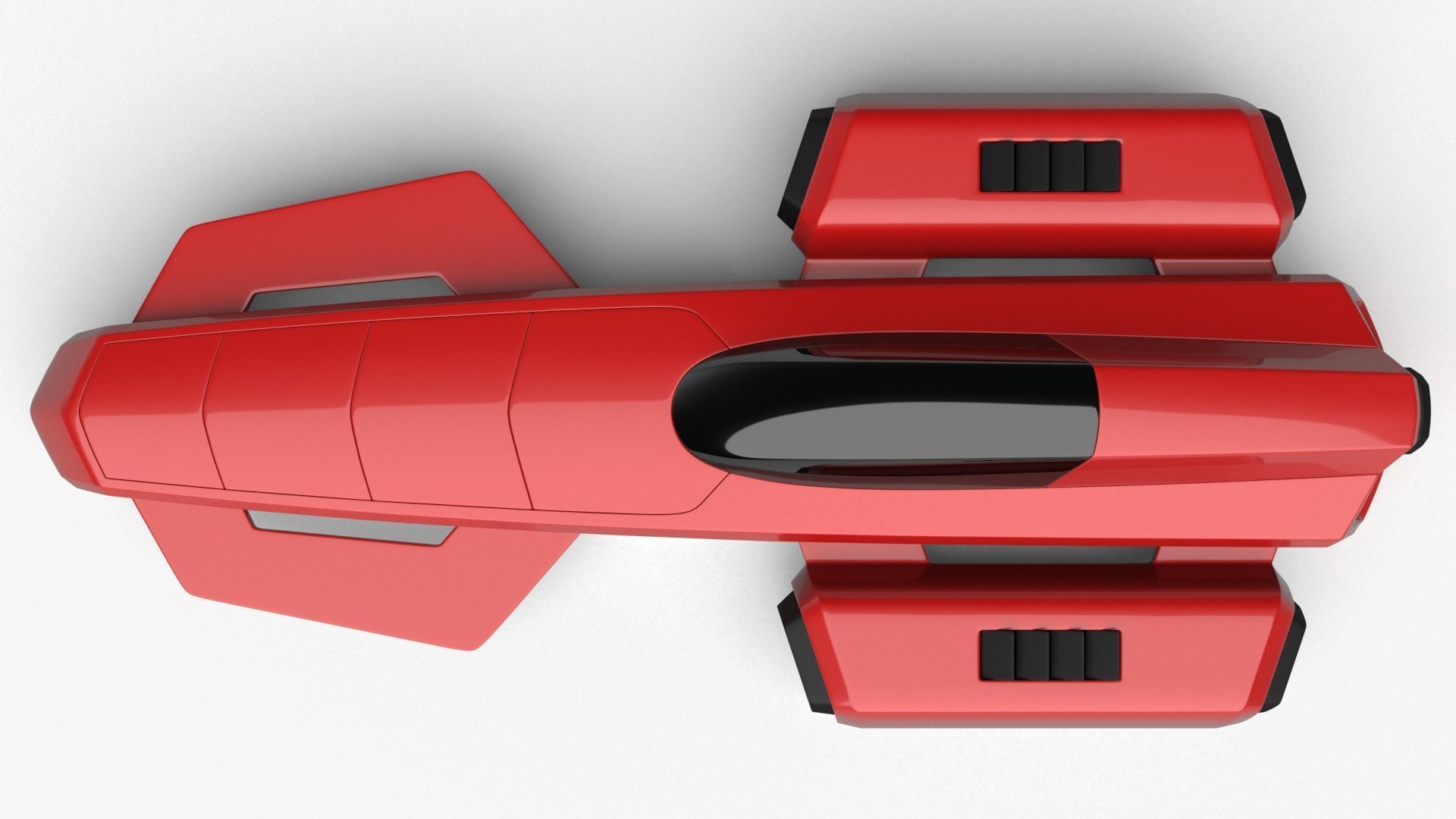 Racing Spaceship Antares 3D model | CGTrader