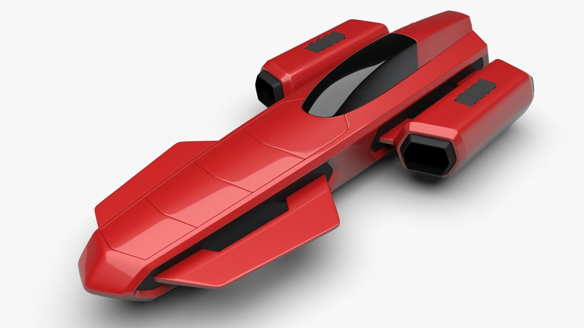 Racing Spaceship Antares 3D model | CGTrader