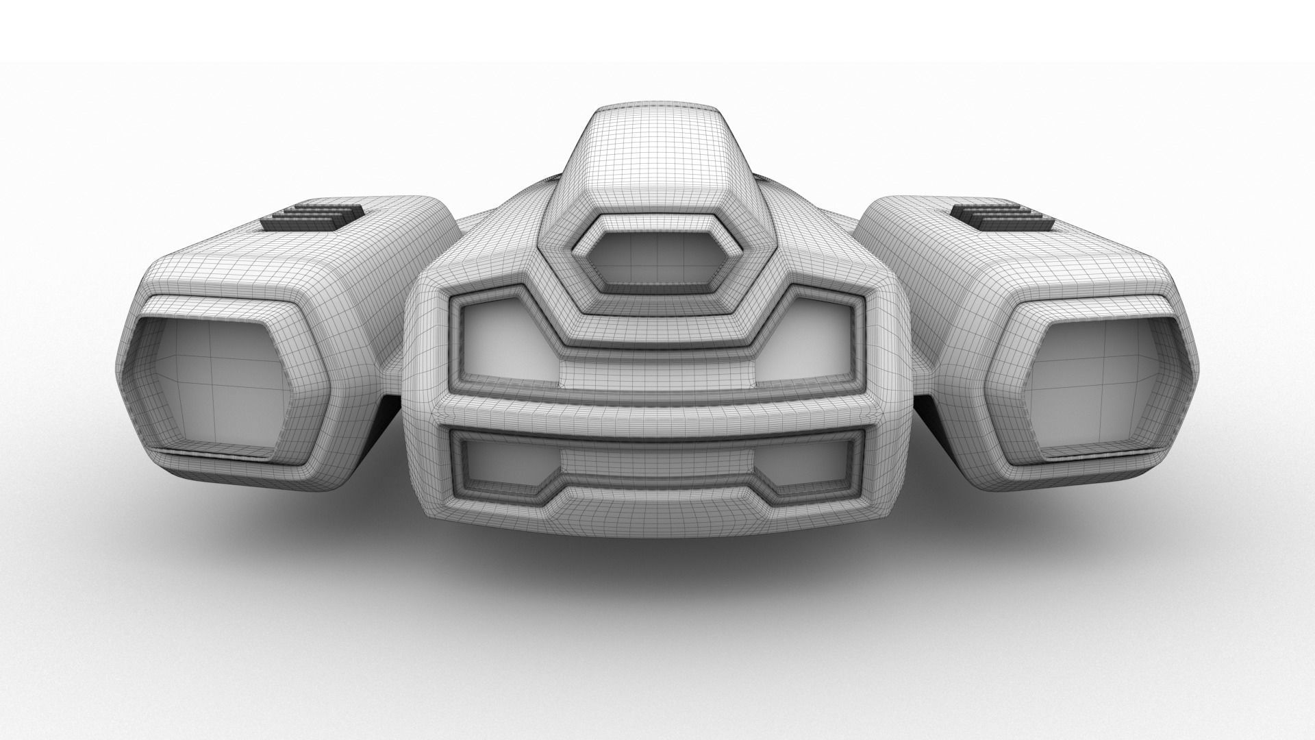 Racing Spaceship Antares 3D model | CGTrader