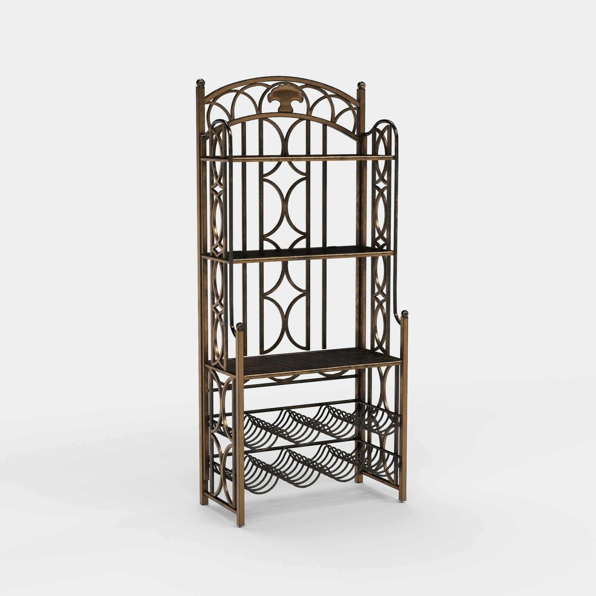 Caravan Metal rack 3D model | CGTrader