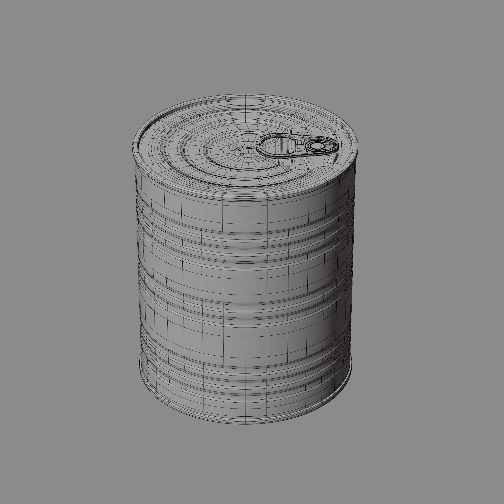Tin Can 3D model | CGTrader