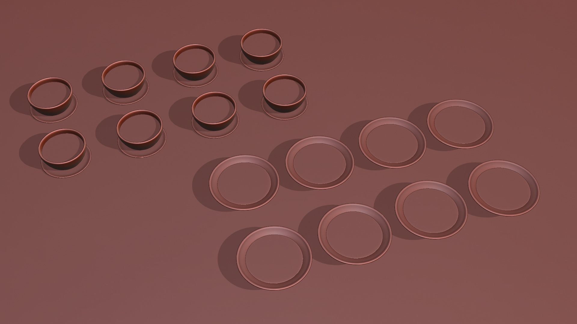 Low poly textured soups 3D model | CGTrader