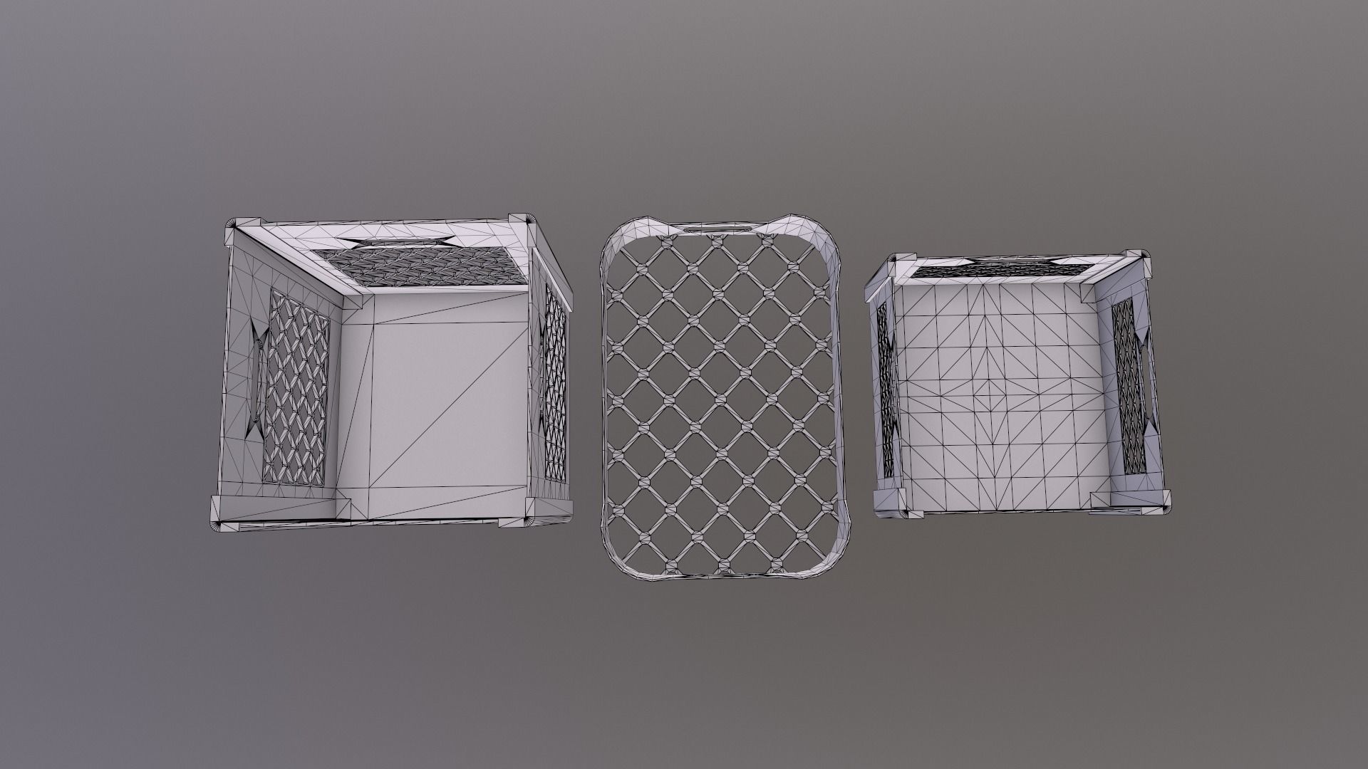 Plastic Crate Pack - 3 Colour PBR Game Ready Crates Unreal Unity free ...