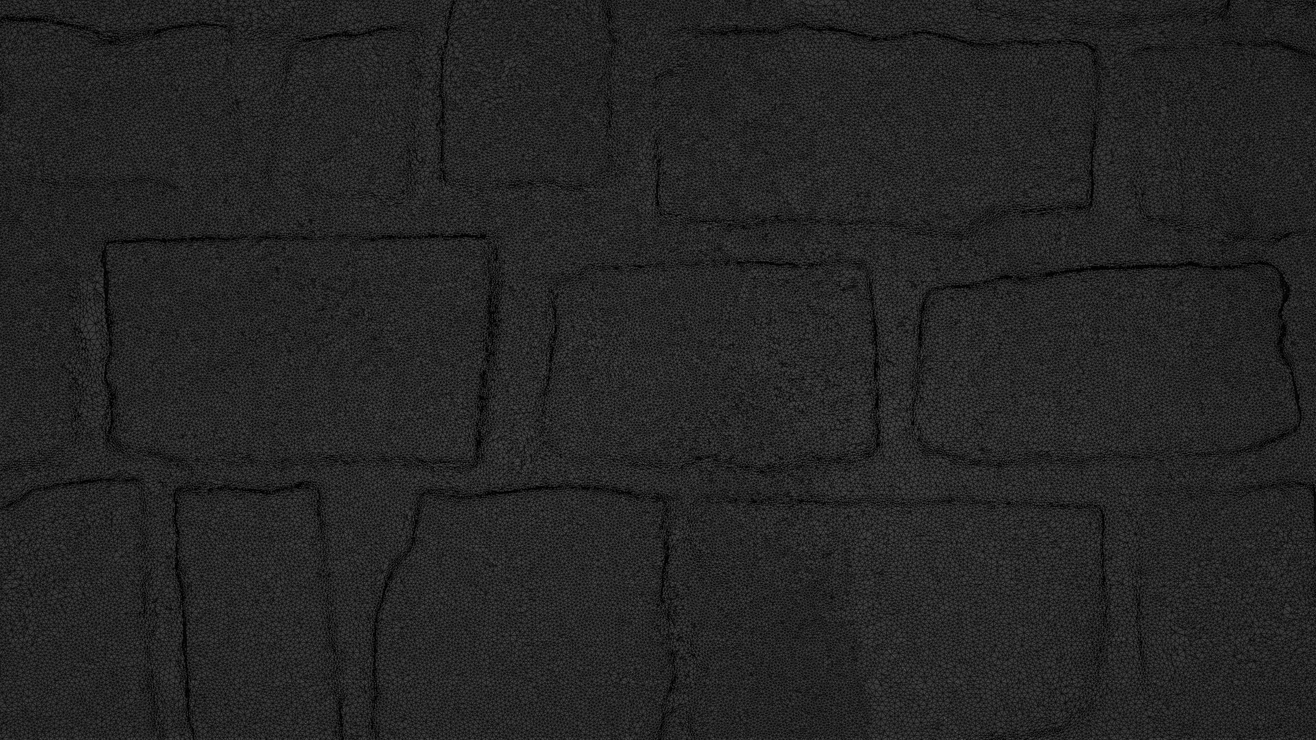 Stone wall and stone path scan free 3D model | CGTrader