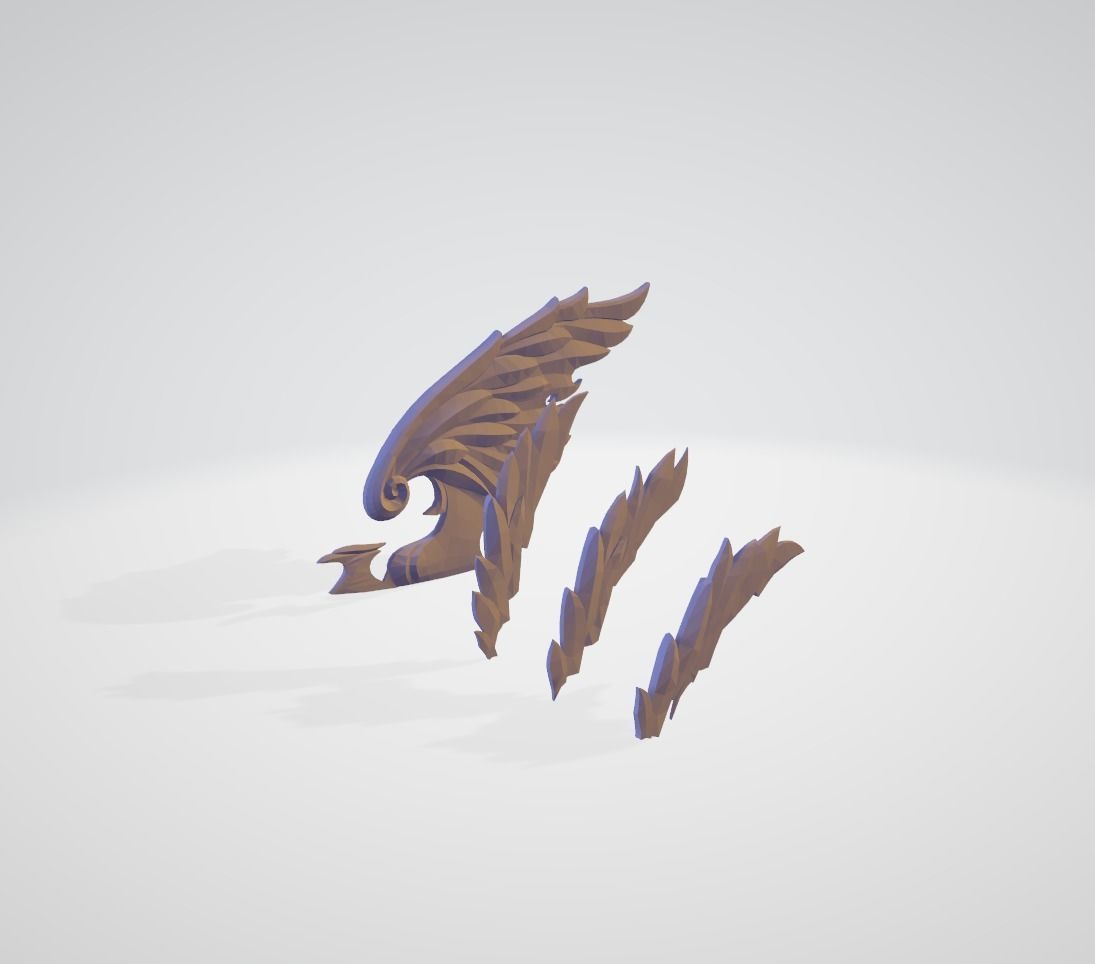 Valorant Ignite Fan Movable Files STL 3D model 3D printable | CGTrader