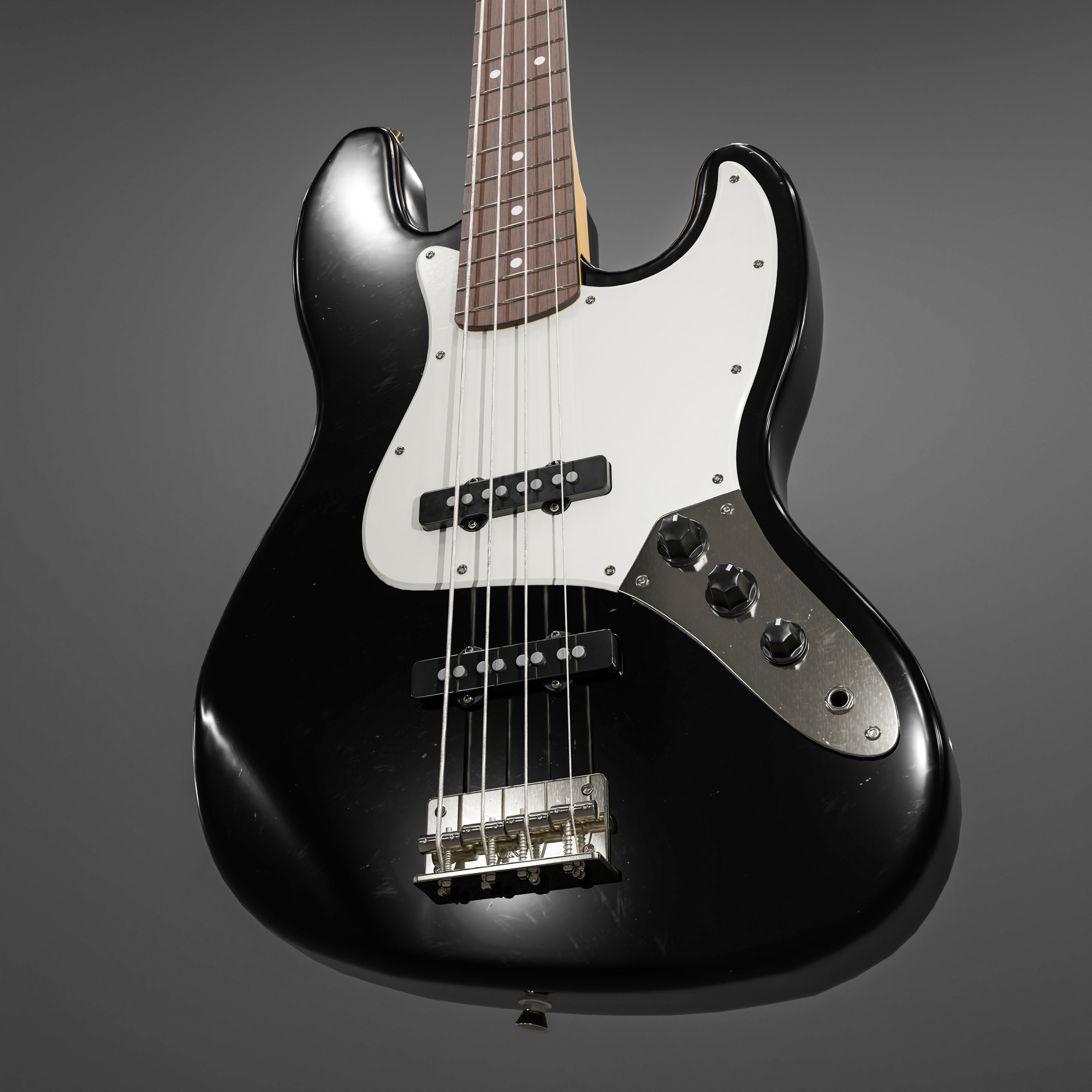 3D model CRV - JAZZ BASS COLLECTION VR / AR / low-poly | CGTrader