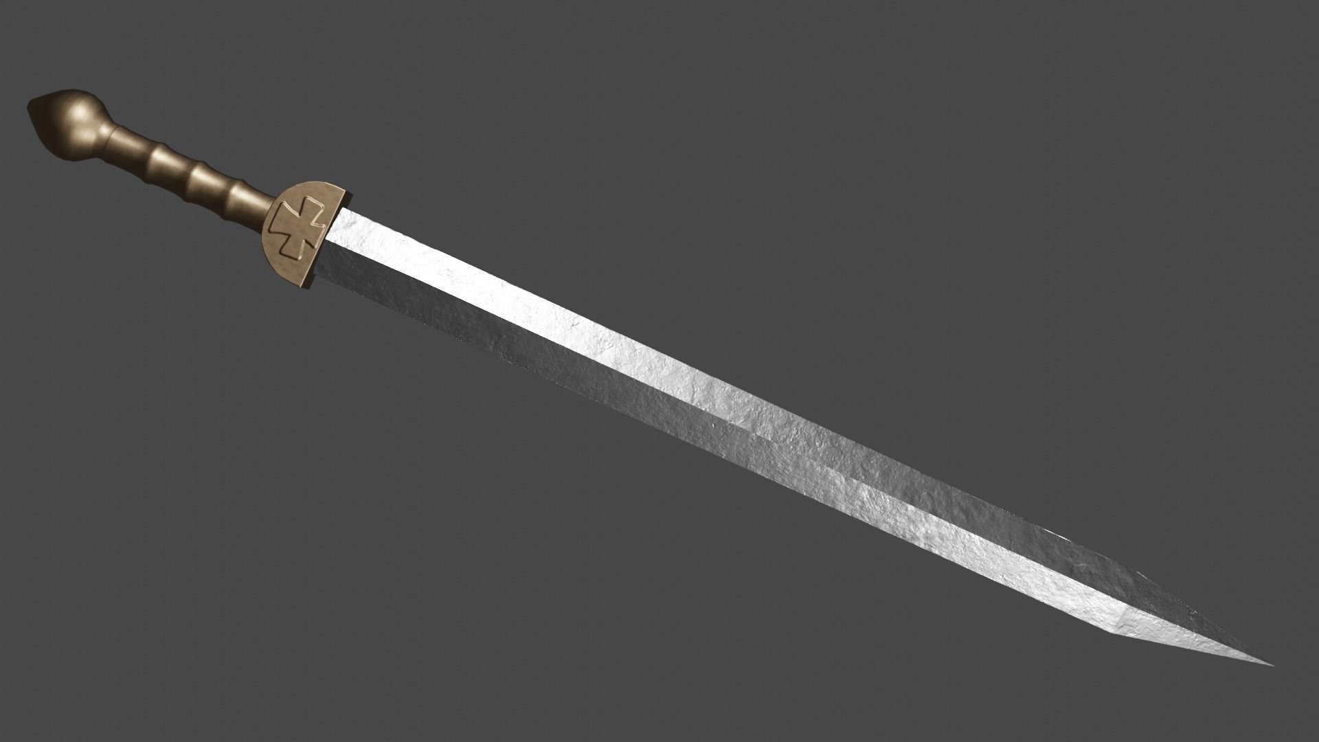 3D model Gladius sword VR / AR / low-poly | CGTrader