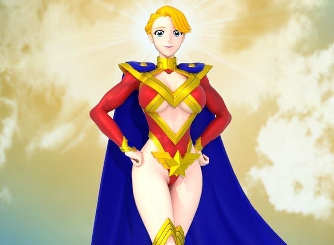 Eighth Wonder 3D model rigged | CGTrader