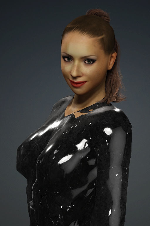 3D model Alisha for Unreal Unity and Blender VR / AR / low-poly | CGTrader