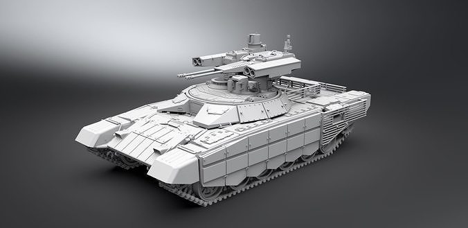 BMPT Terminator 2 Scale model 3D model 3D printable | CGTrader