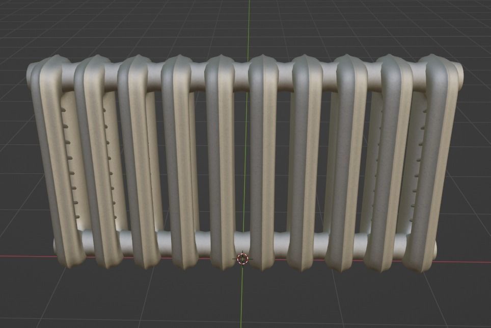 Cast iron batteries 3D model | CGTrader