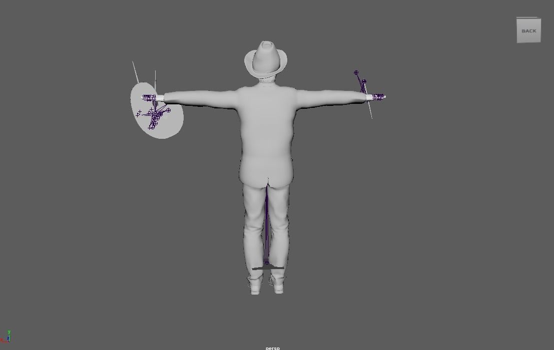 3D model Vincent Van Gogh Rigged VR / AR / low-poly | CGTrader