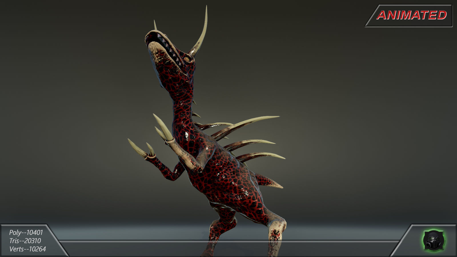 3D model Alien Extraterrestrial Creature 11 VR / AR / low-poly | CGTrader