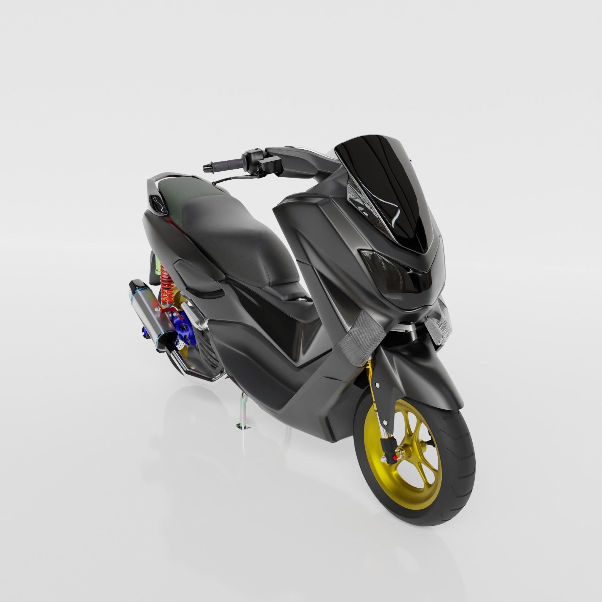 YAMAHA N-MAX 2019 3D model | CGTrader