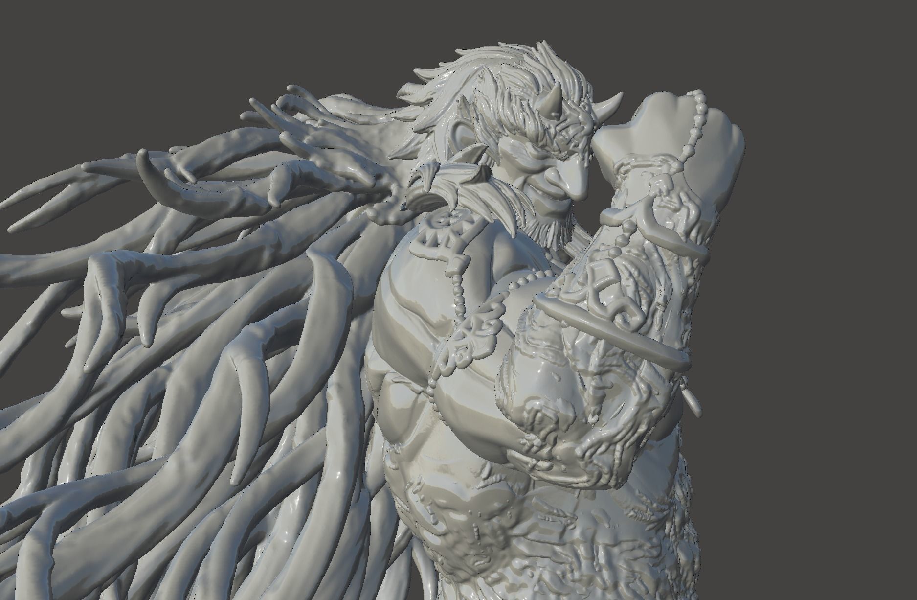DEMON KING GANONDORF TOTK EXTREME DETAIL STL - LEGEND OF ZELDA 3D model ...