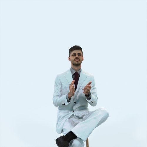 3D model Posture 19M Clapping Sitting Elegant Man VR / AR / low-poly ...
